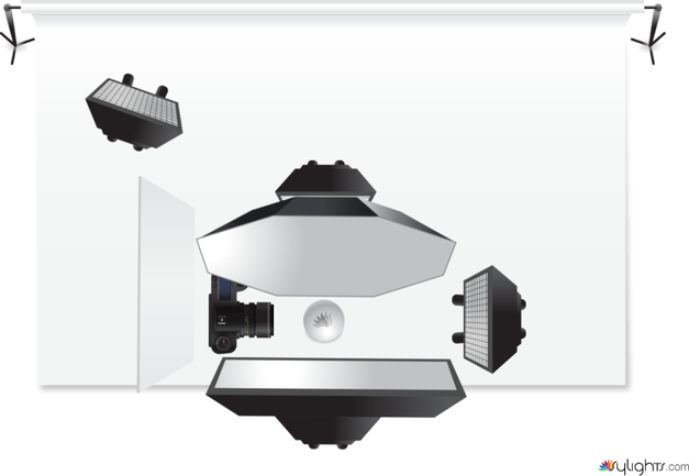 'Assignment 5: 002' lighting diagram by Grace Willingham - Sylights